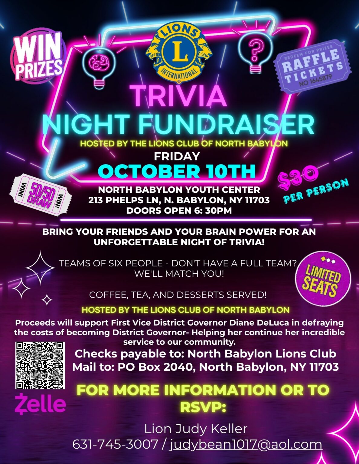Trivia Night Fundraiser - I Love Babylon, NY