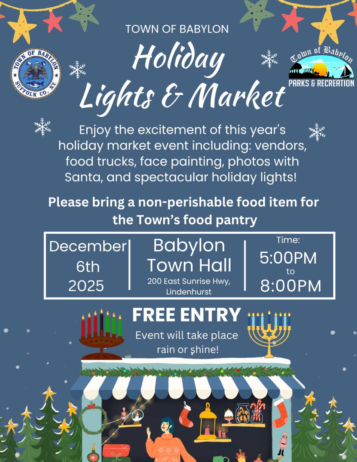 Town of Babylon Holiday Lights & Market - I Love Babylon, NY